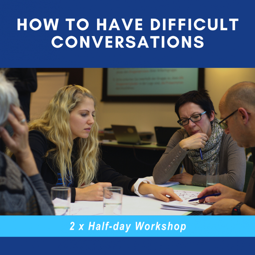 How to Have Difficult Conversations ONLINE Workshop Registration ...